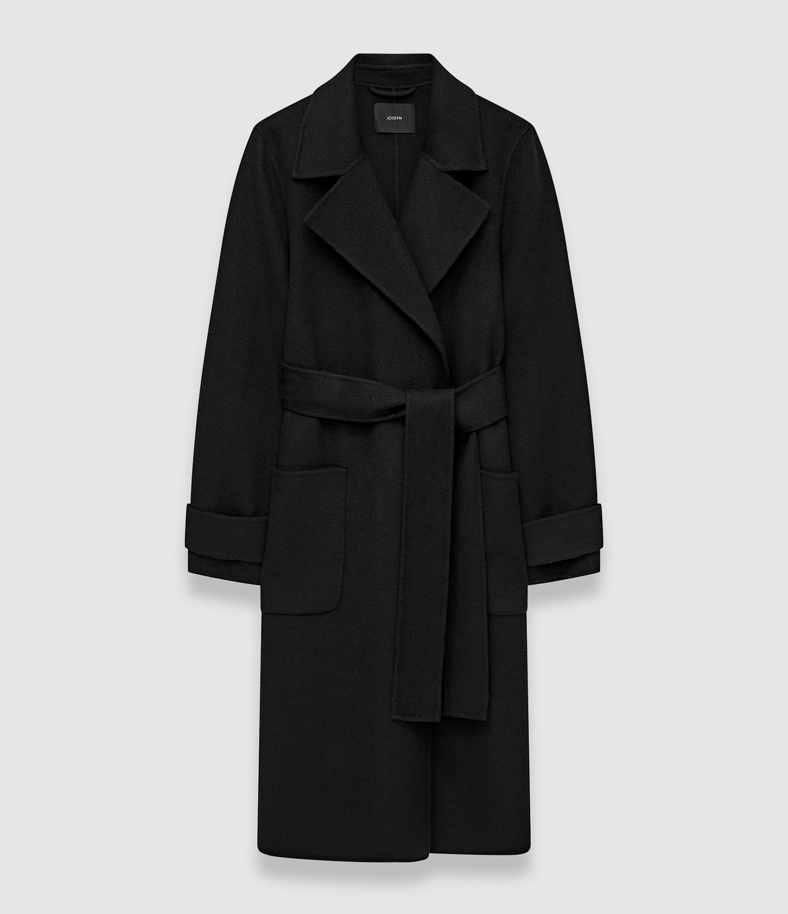 JOSEPH - Manteau Arline Face Cash Black