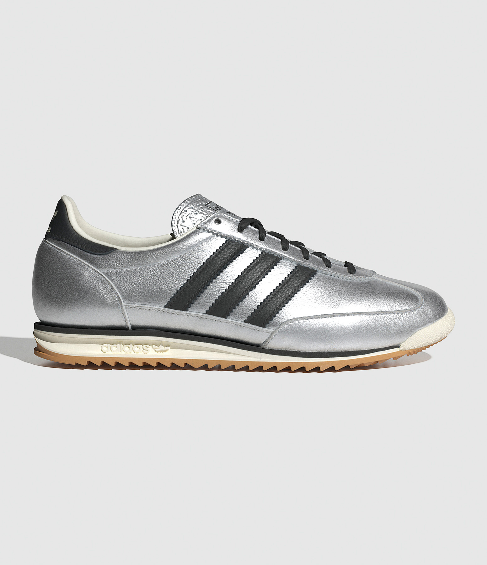 ADIDAS - Baskets SL72 OG W Silver Metallic Core Black Off White
