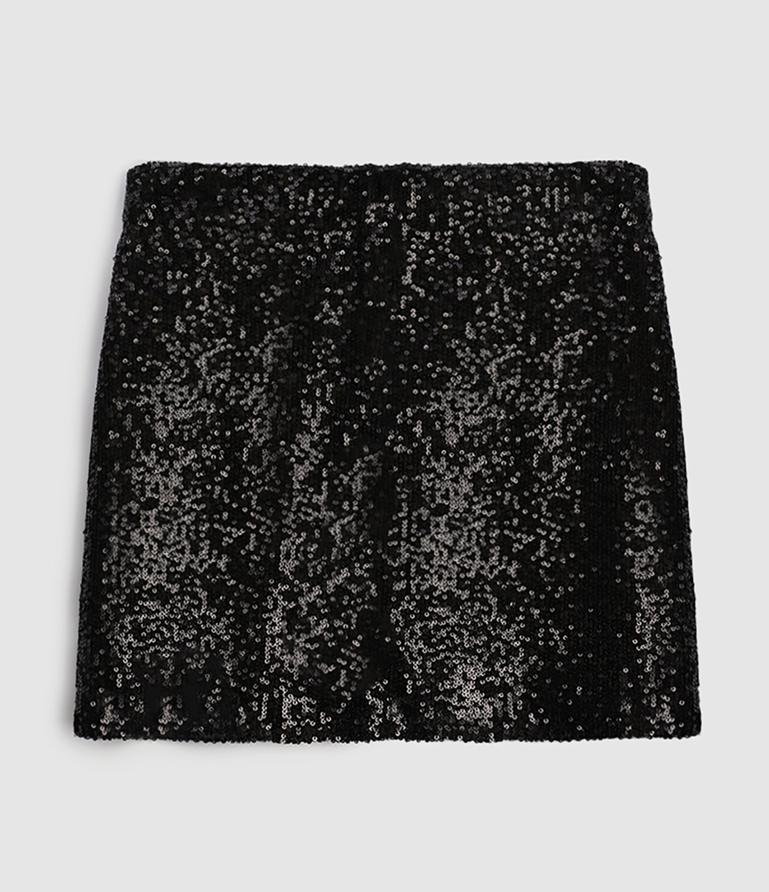 JEANNE VOULAND - Mini Jupe Kenda Sequin Noir
