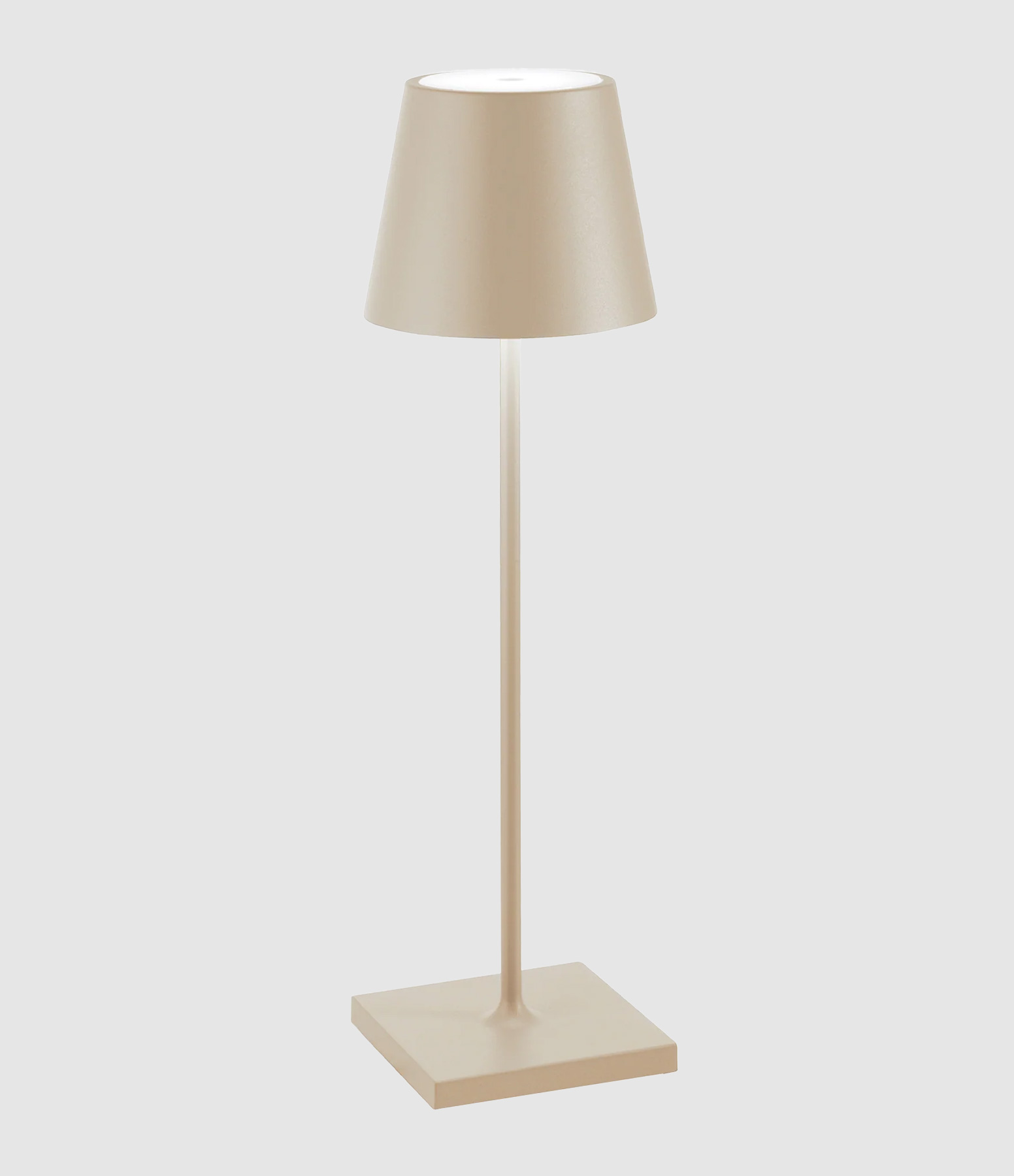 ZAFFERANO - Lampe de Table Poldina Pro Sable LED 11x38CM