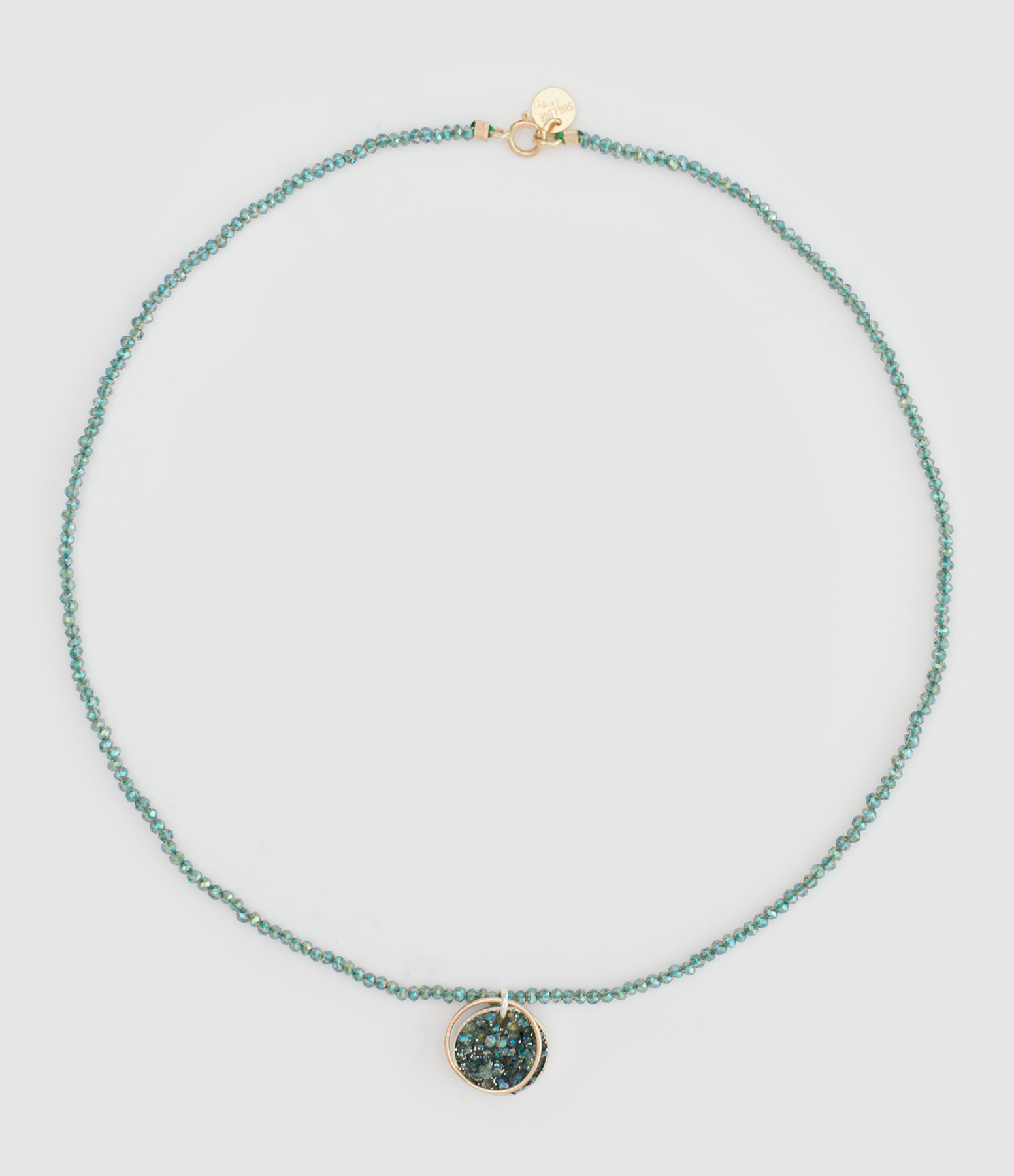 LSONGE - Collier Sublime Bliss Stone Cristal Green