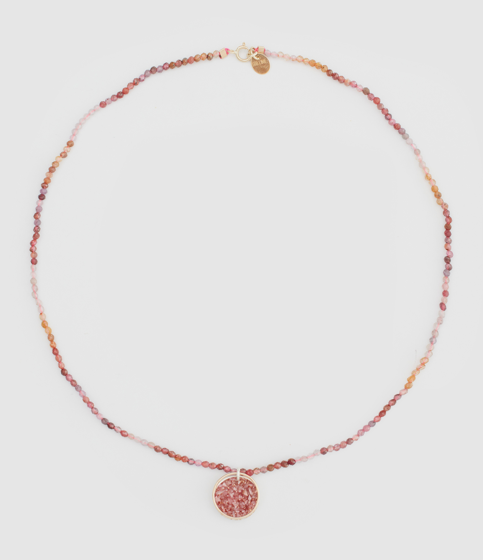 LSONGE - Collier Sublime Bliss Stone Pink