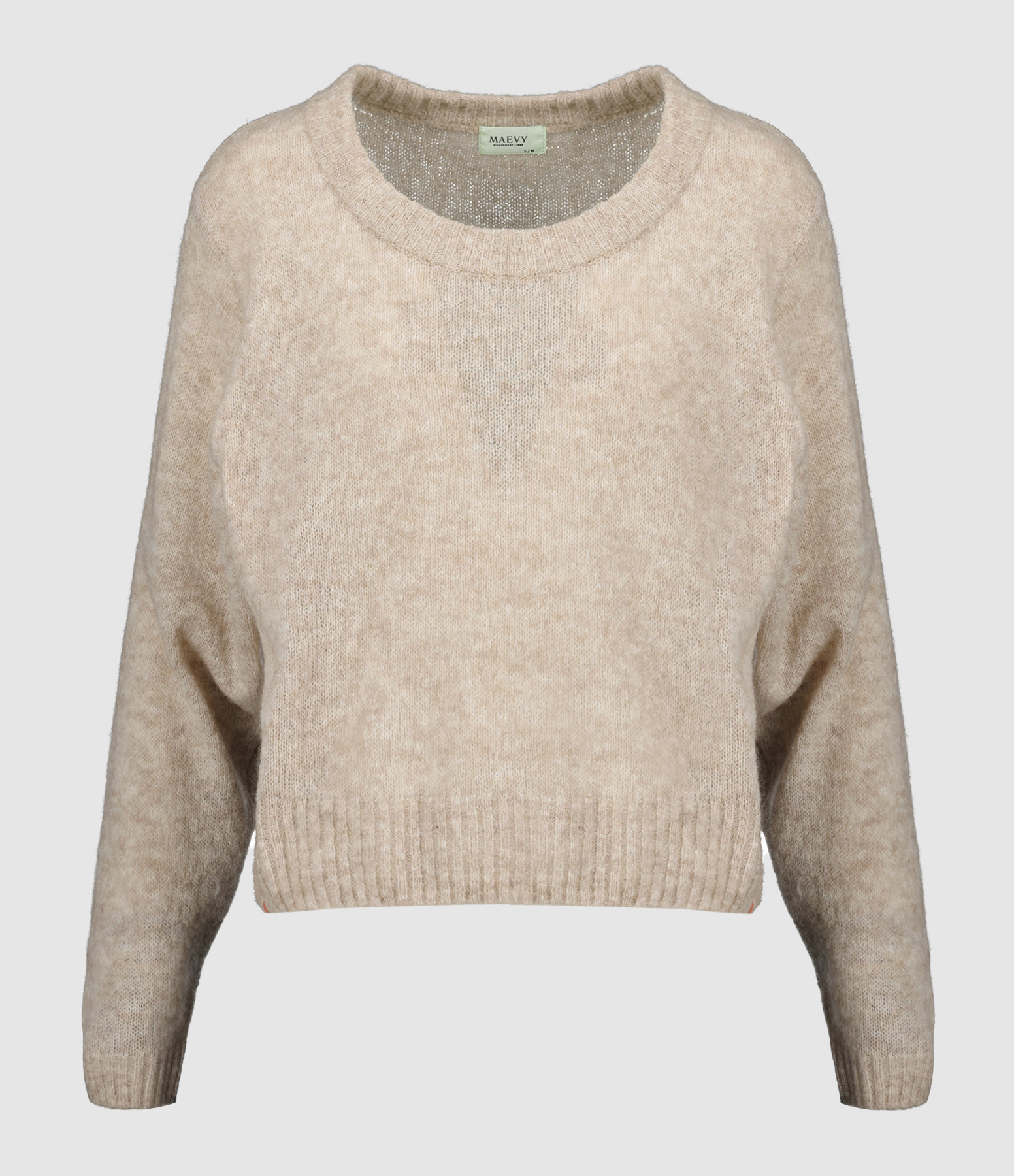 MAEVY MOUVEMENT LIBRE - Pull Ombre Beige
