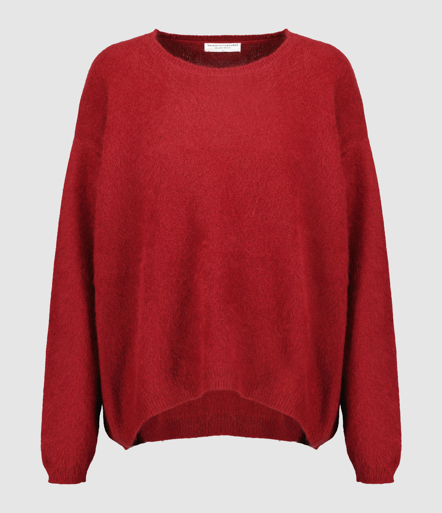 MAJESTIC FILATURES - Pull Rouge