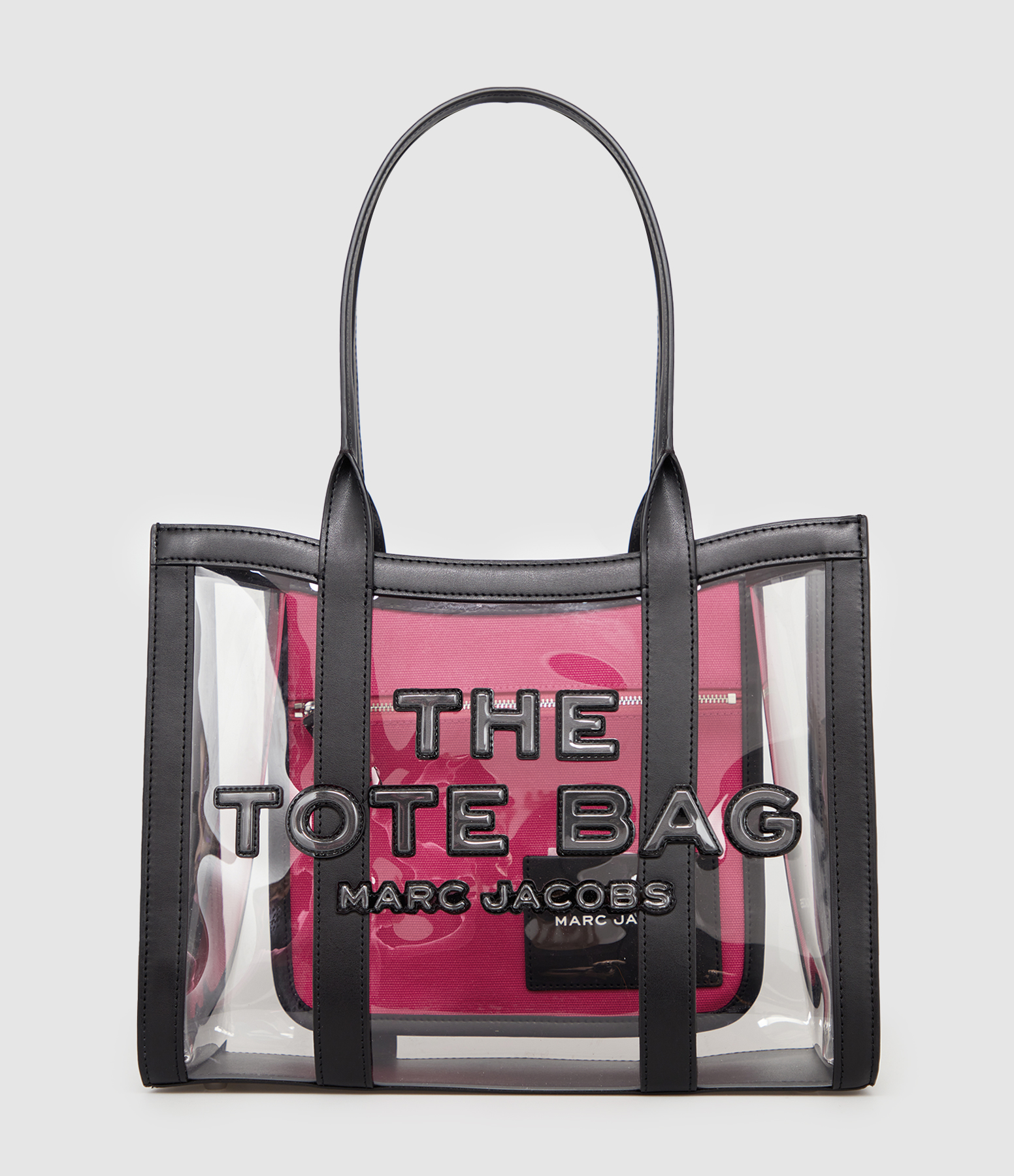 MARC JACOBS - Sac The Medium Tote Clear Black
