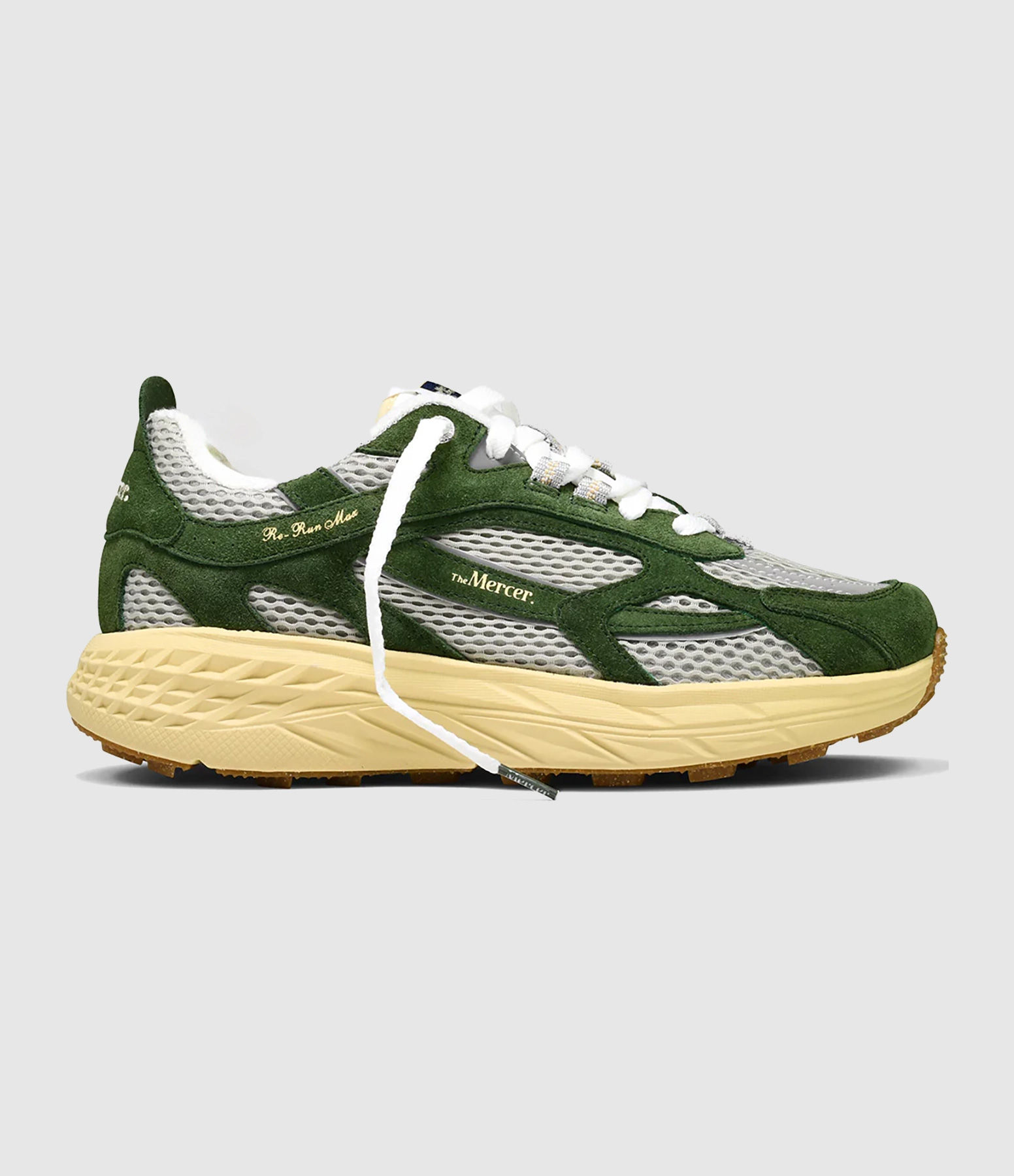 MERCER - Baskets Re-Run Max Americana Army green