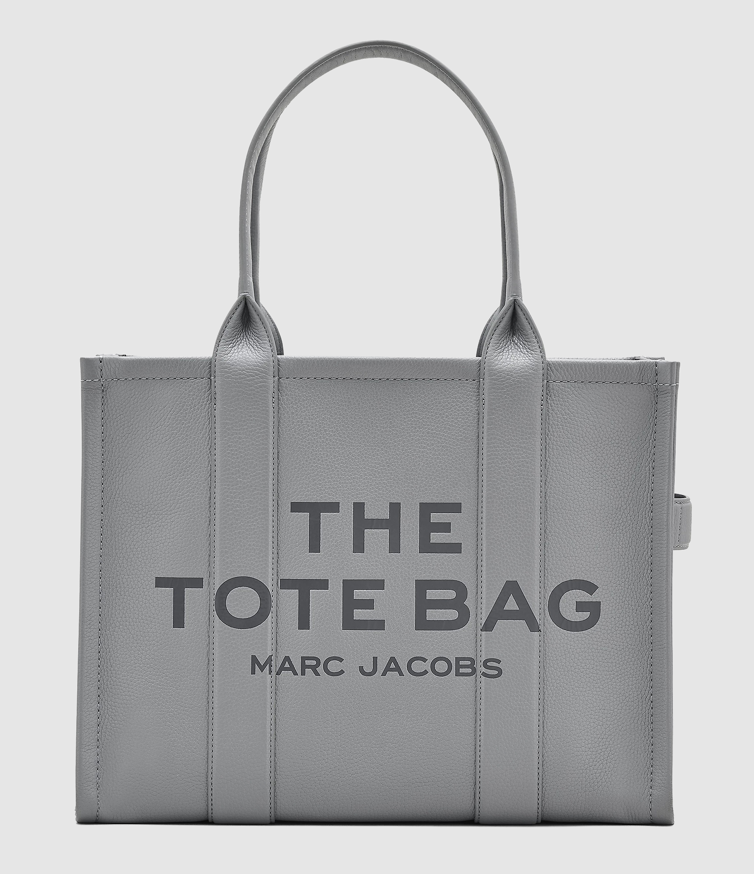 MARC JACOBS - Sac The Large Tote Cuir Gris