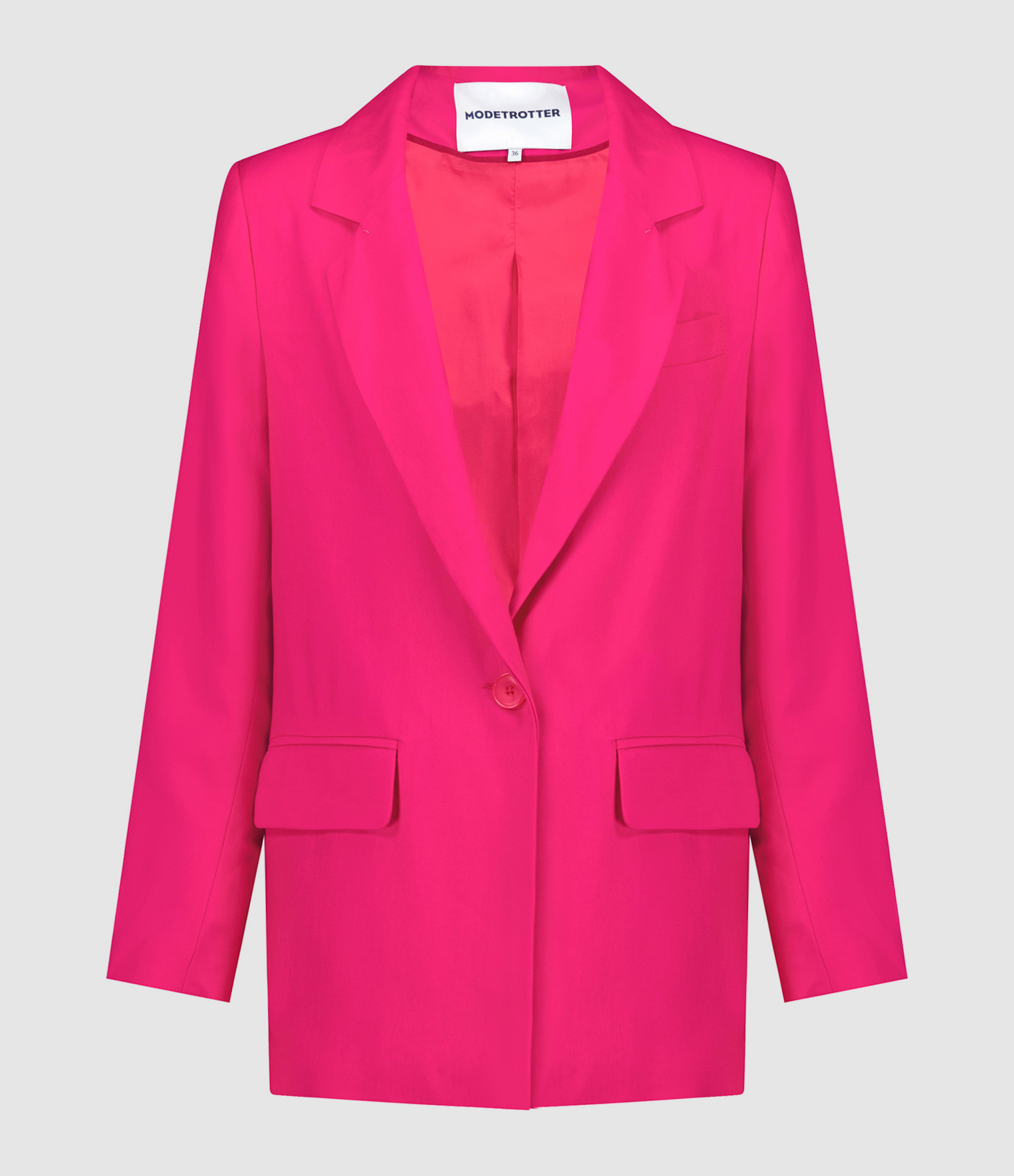 MODETROTTER - Veste Alix Dolce Uni Fuschia