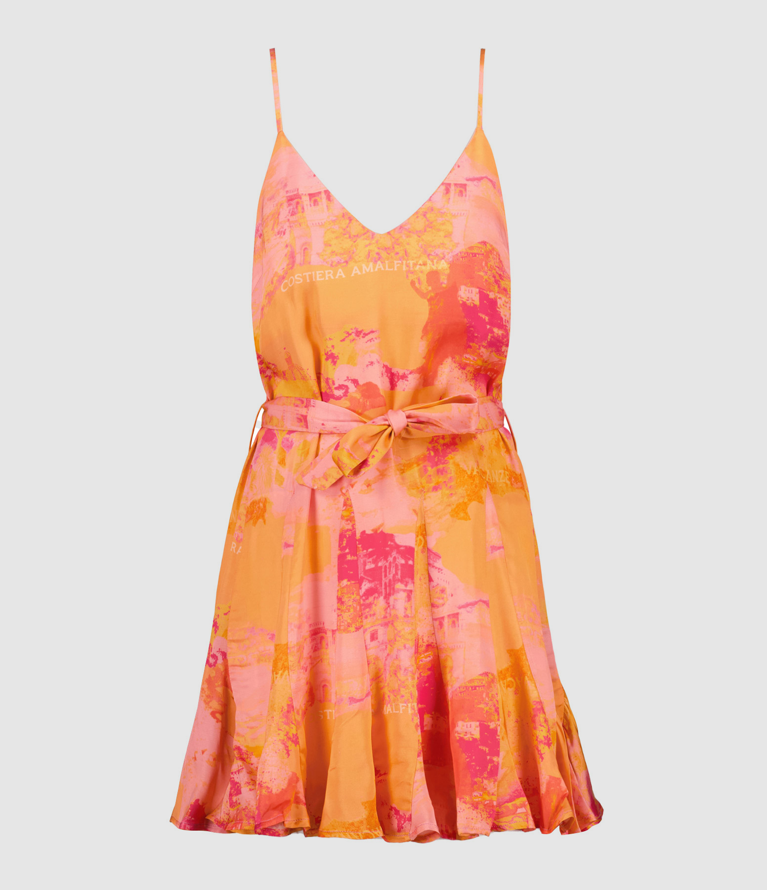 MODETROTTER - Robe Bene Carta Motif Multicolore