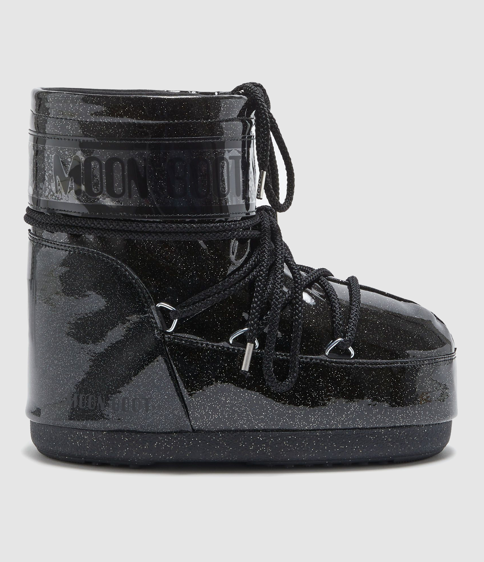MOON BOOT - Moon Boot Icon Low Glitter Black