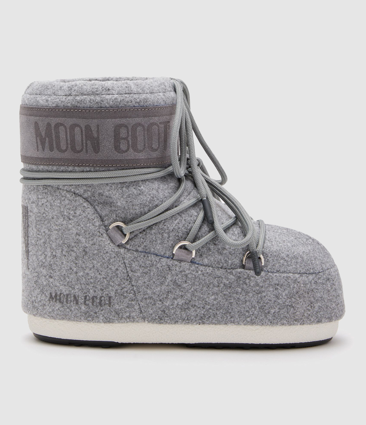 MOON BOOT - Moon Boot Icon Low Felt Grey