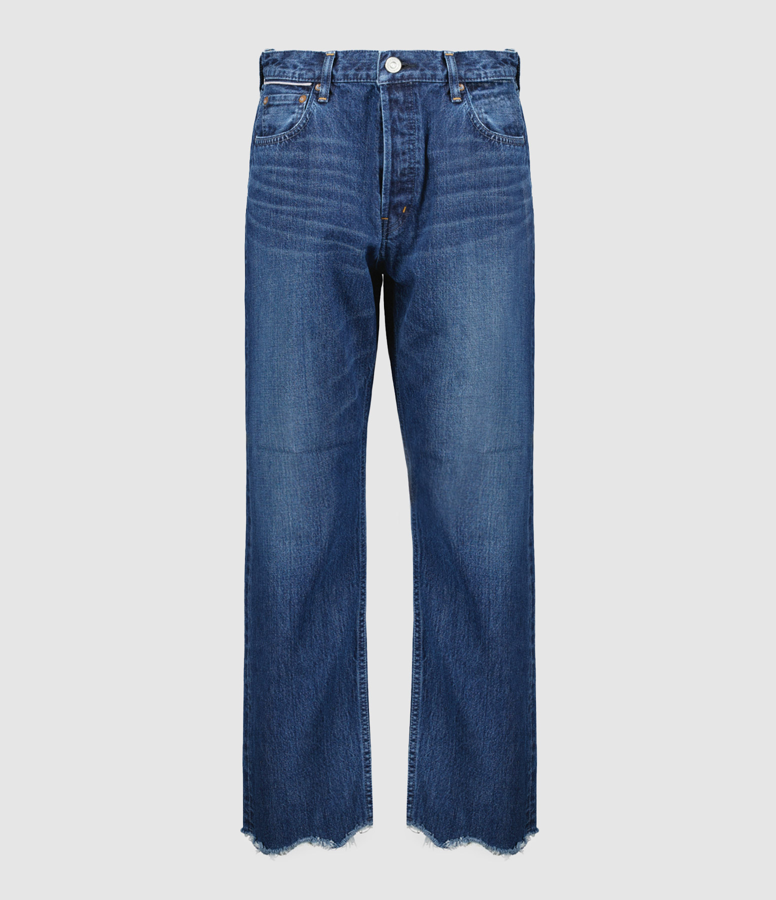 MOUSSY VINTAGE - Jean Corcoran Wide Straight Dark Blue