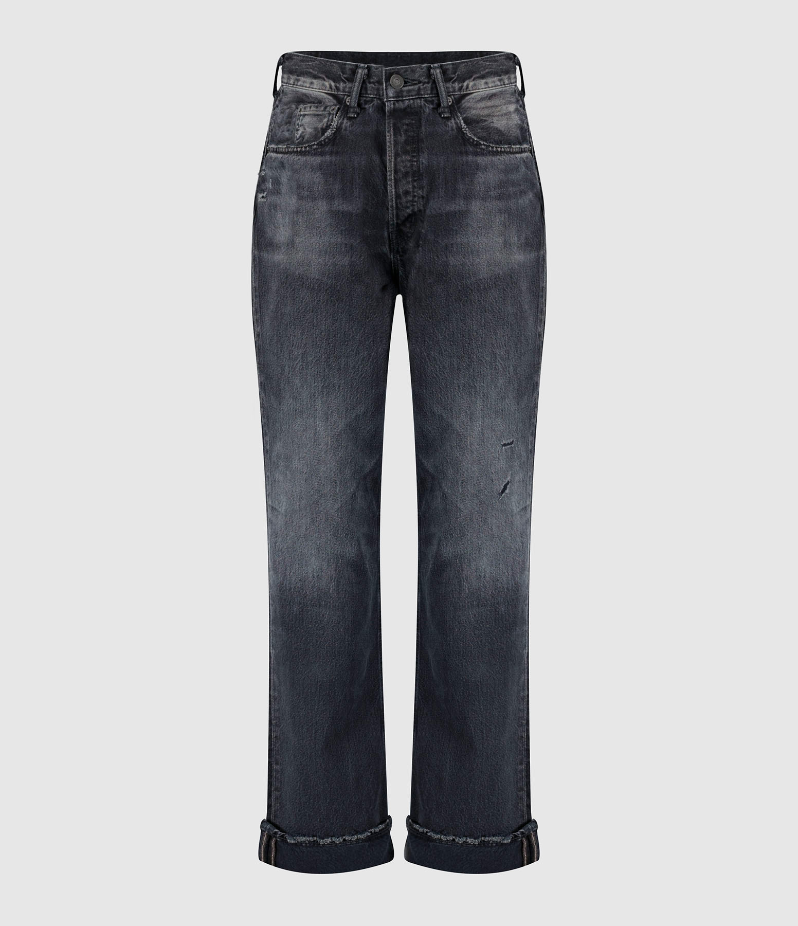 MOUSSY VINTAGE - Jean Mv Bostwick Wide Straight Black