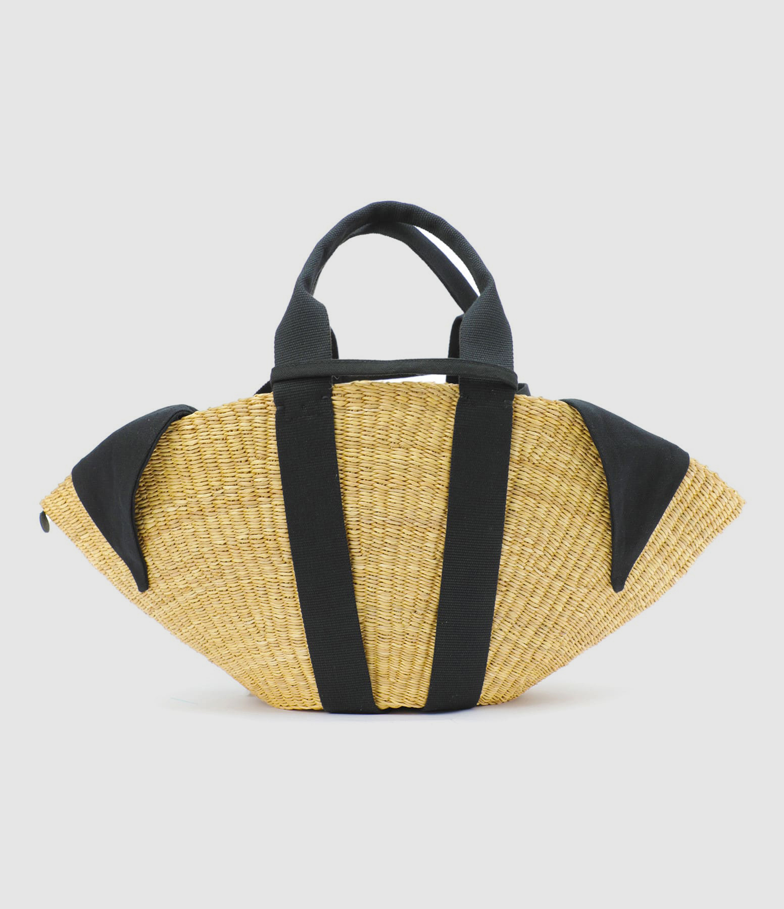 MUUN - Panier Sophie Naturel Noir