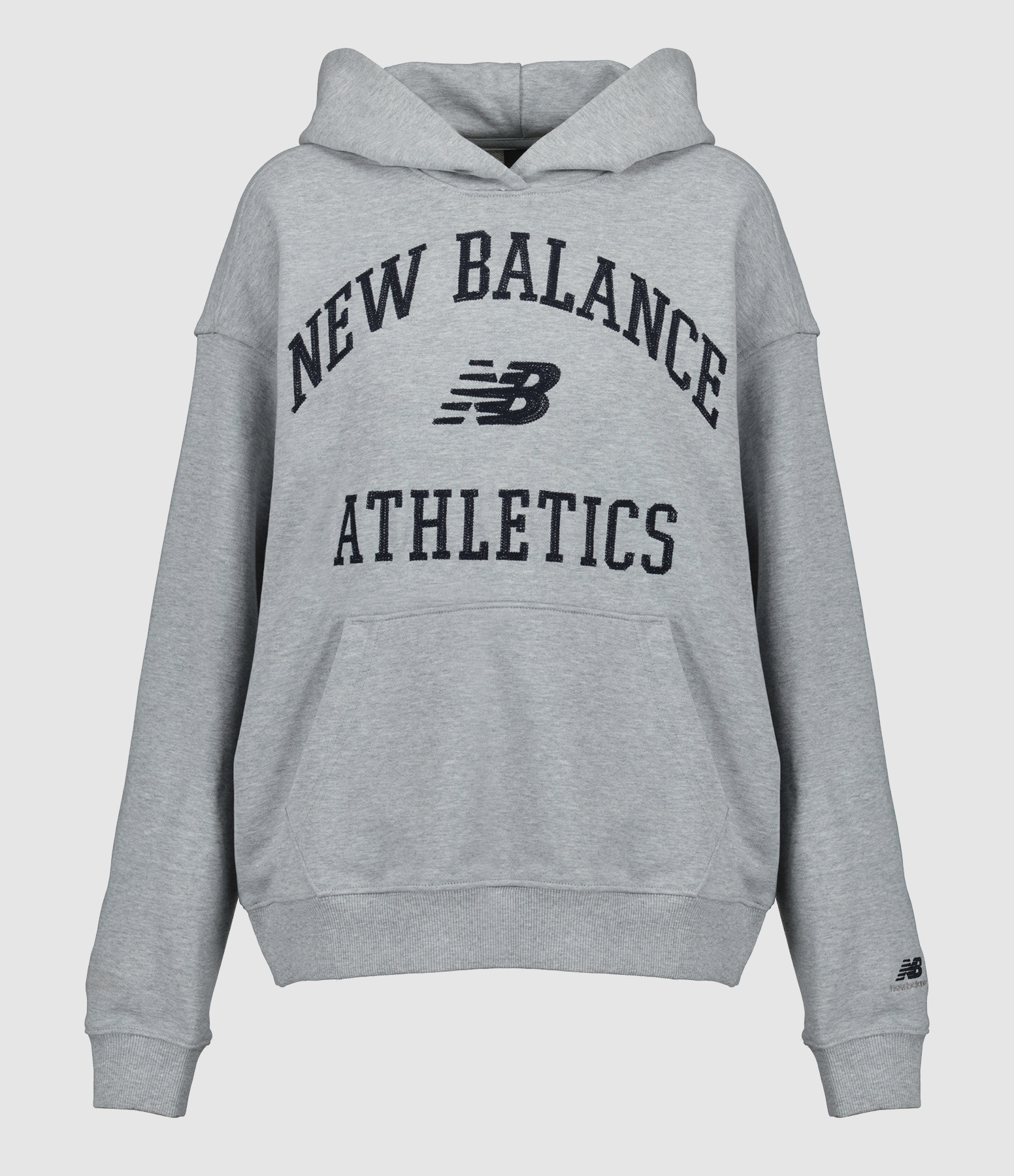 NEW BALANCE - Sweatshirt Varsity Gris