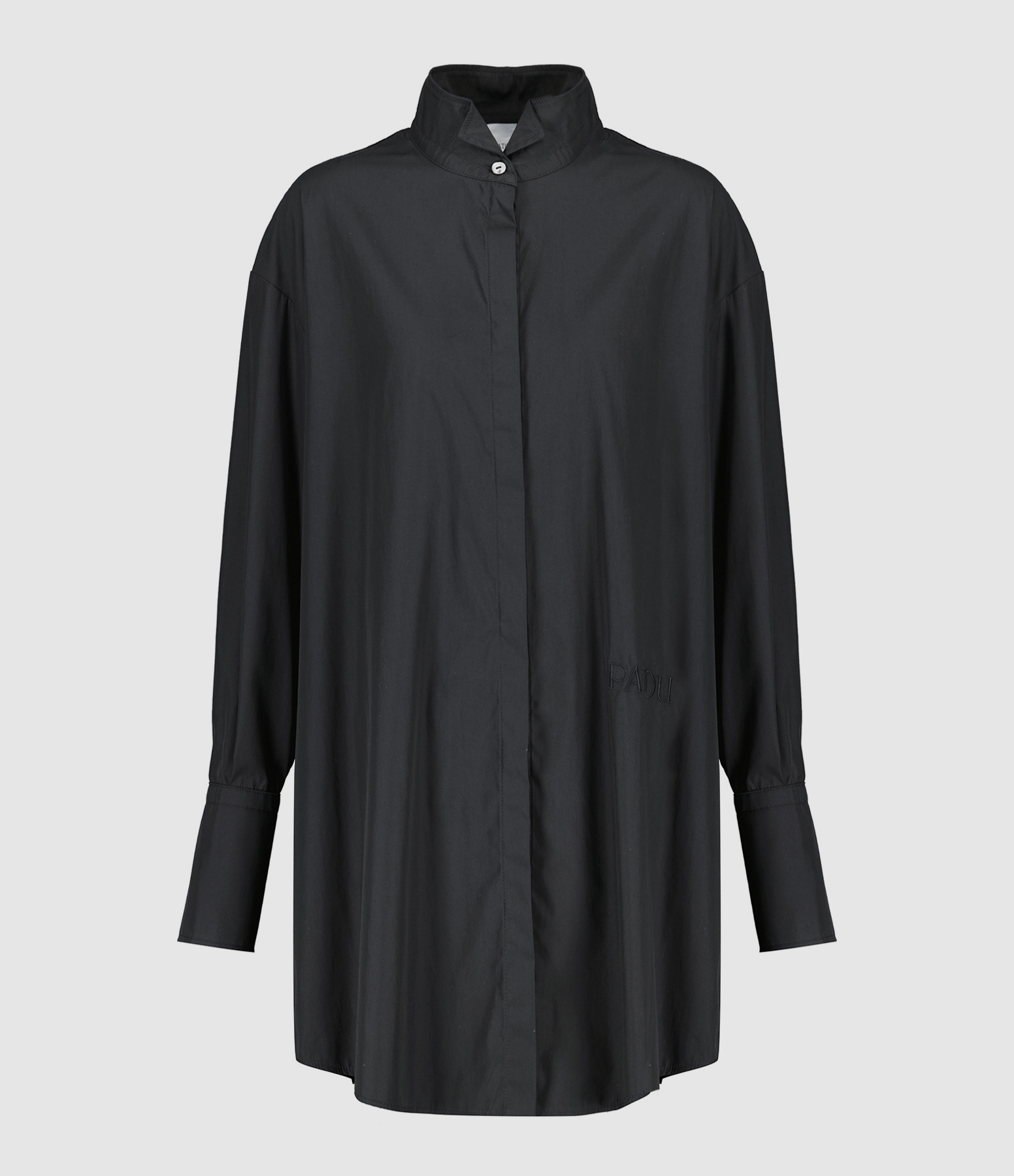 PATOU - Robe Painter Coton Noir