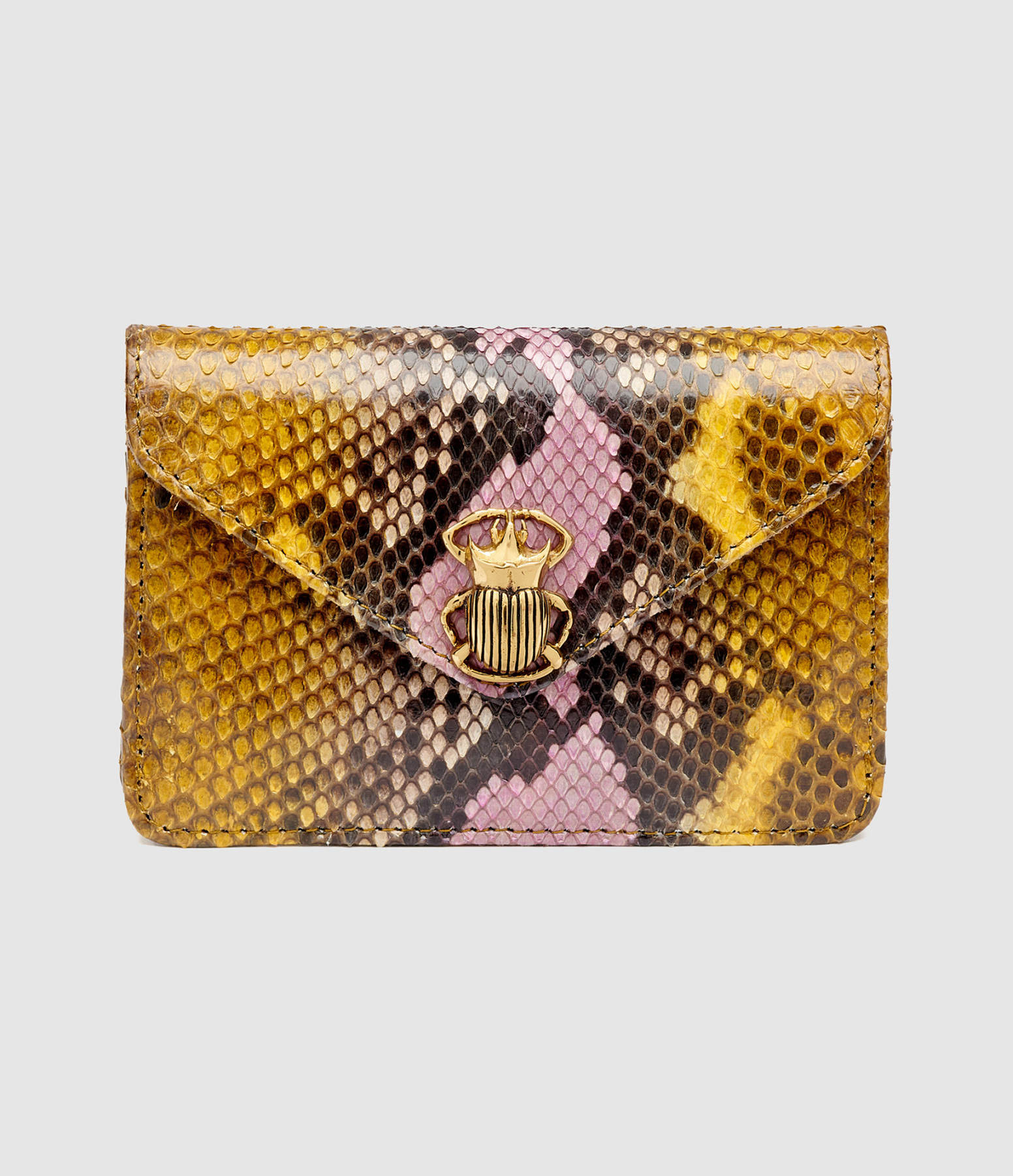 CLARIS VIROT - Porte-cartes Alex Python Roche