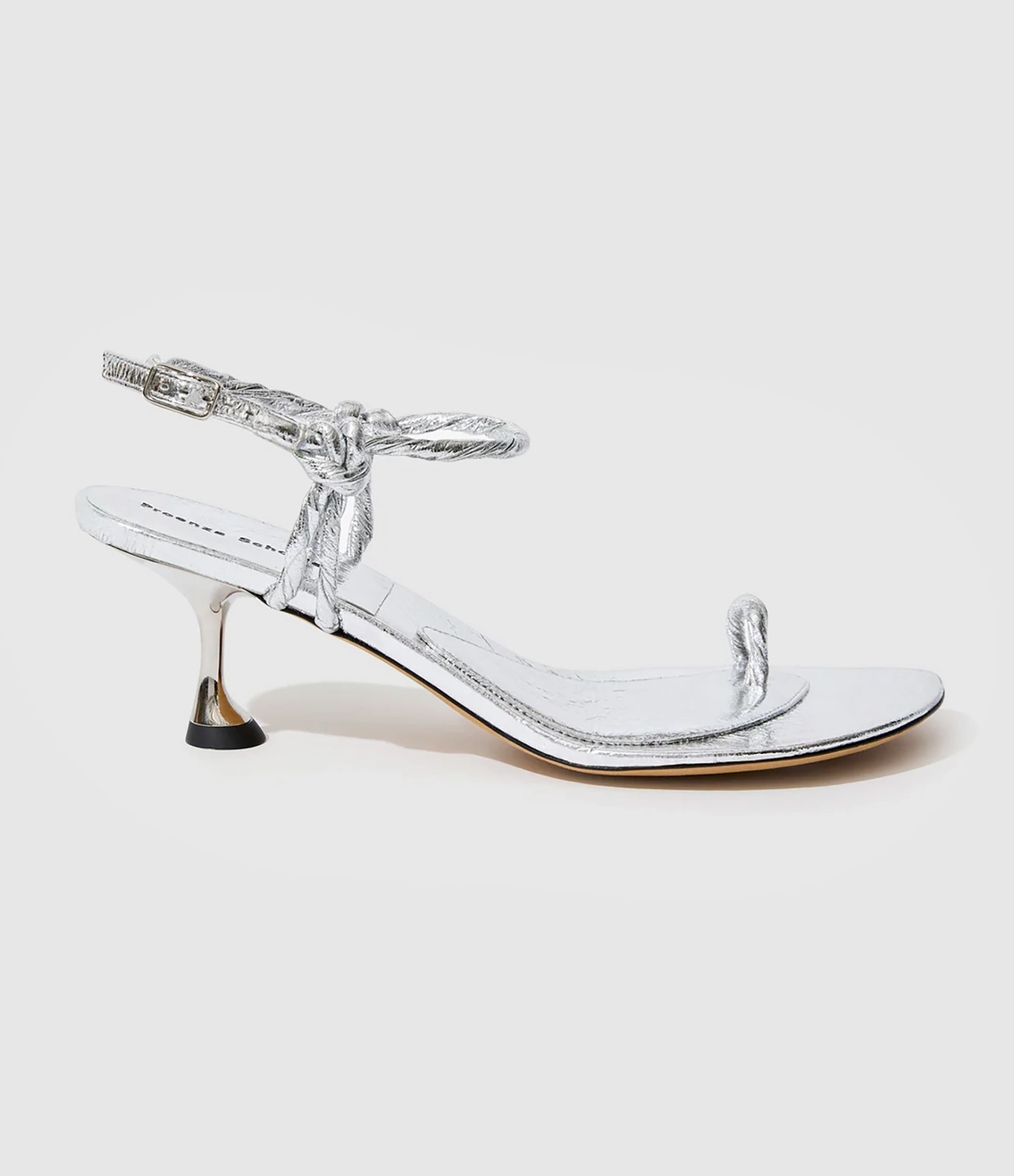 PROENZA SCHOULER - Sandales Tee Toe Ring Argent