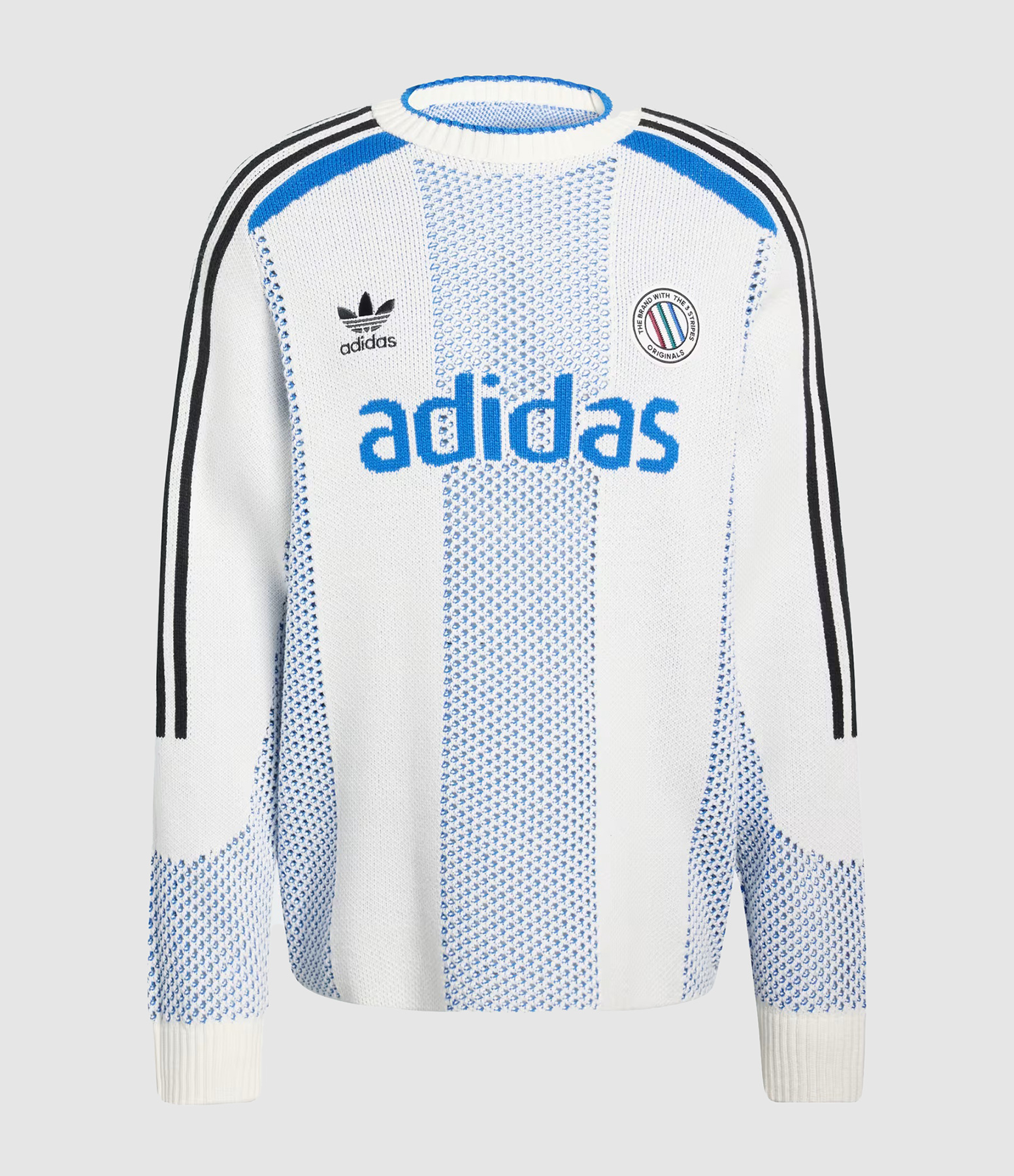 ADIDAS - Pull Adicolor Blokecore White, Asian Pack