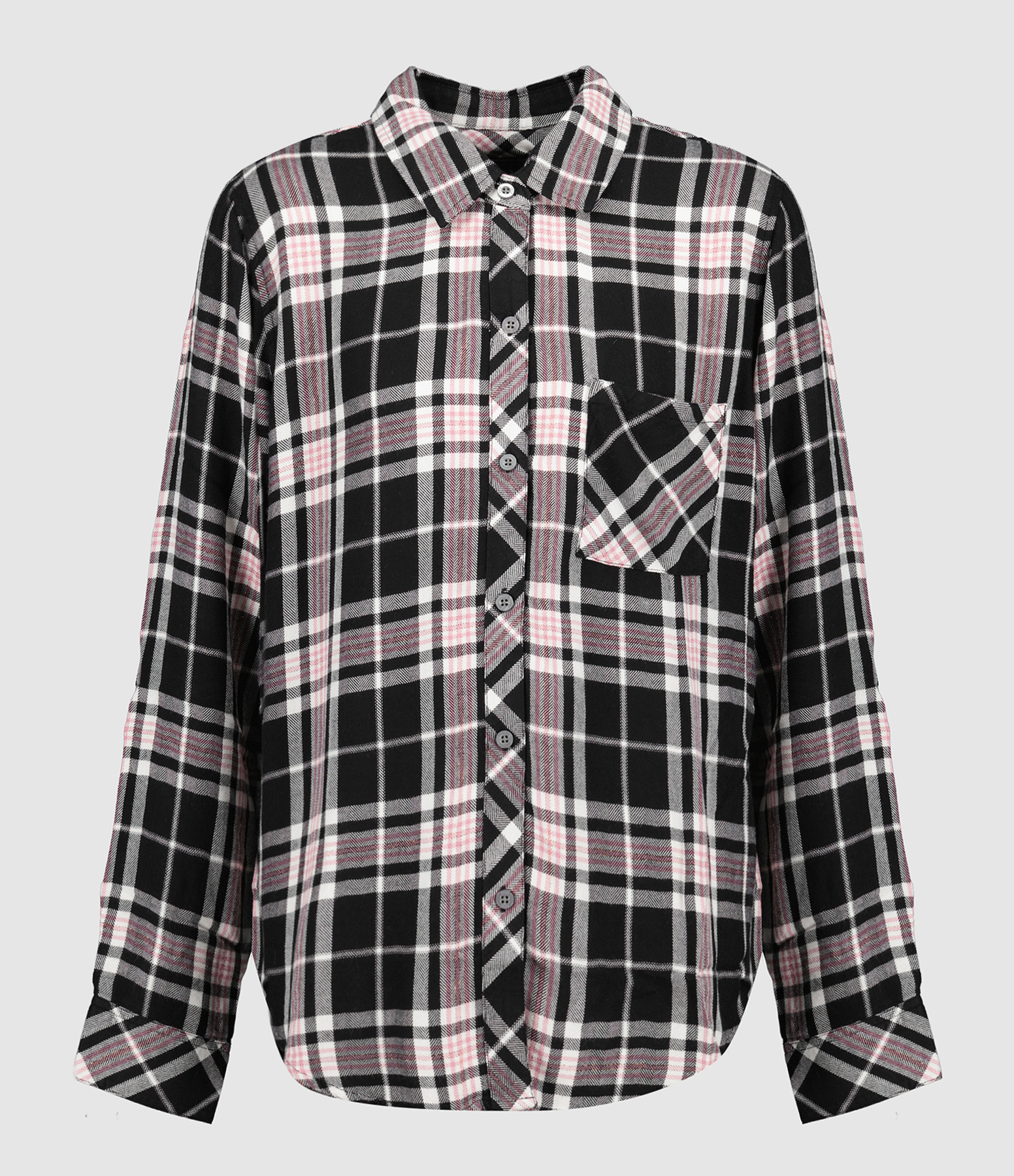 RAILS - Chemise Hunter Onyx Rose Gold