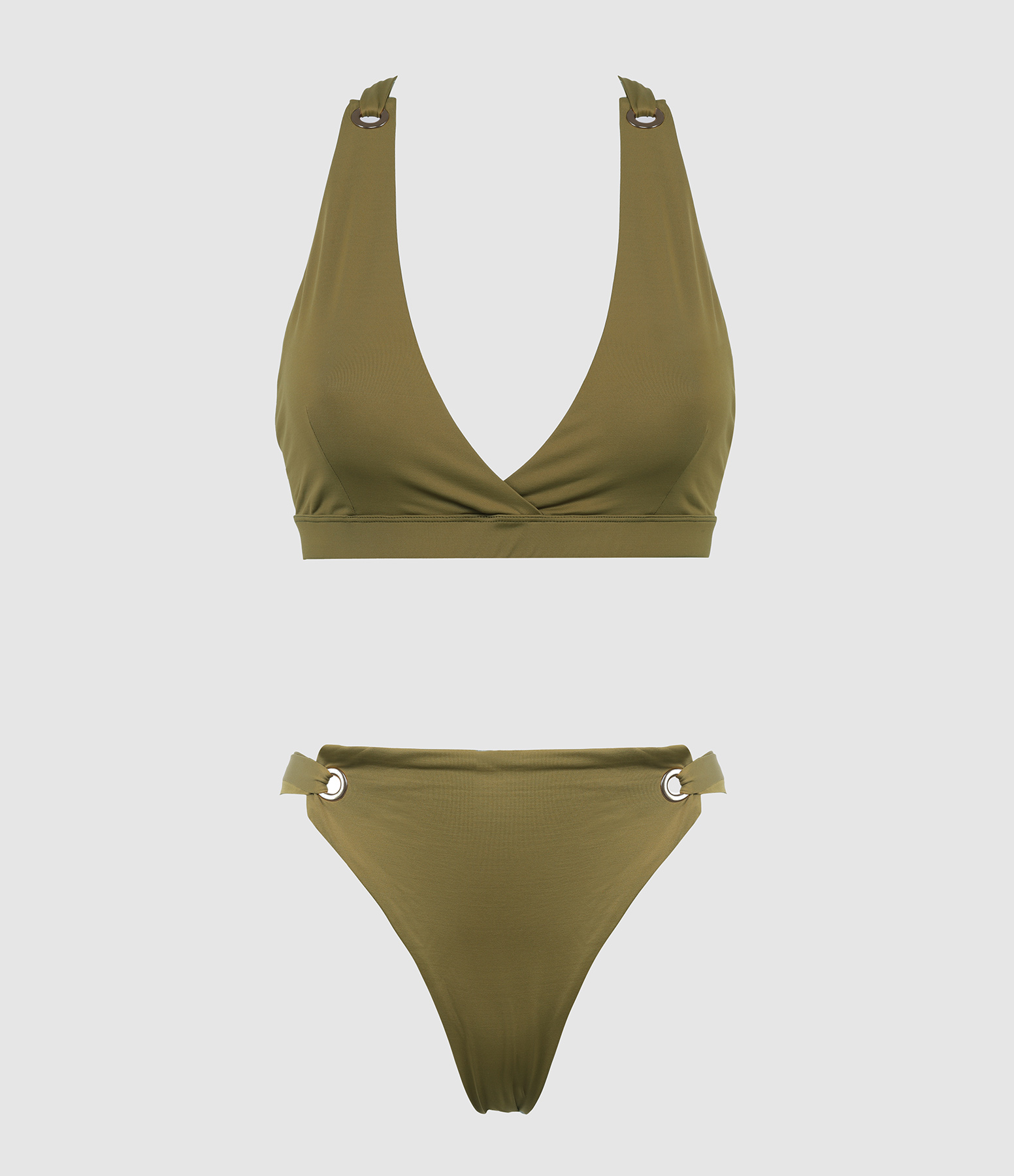 MAIÔ PARIS - Maillot De Bain Rimini Kaki