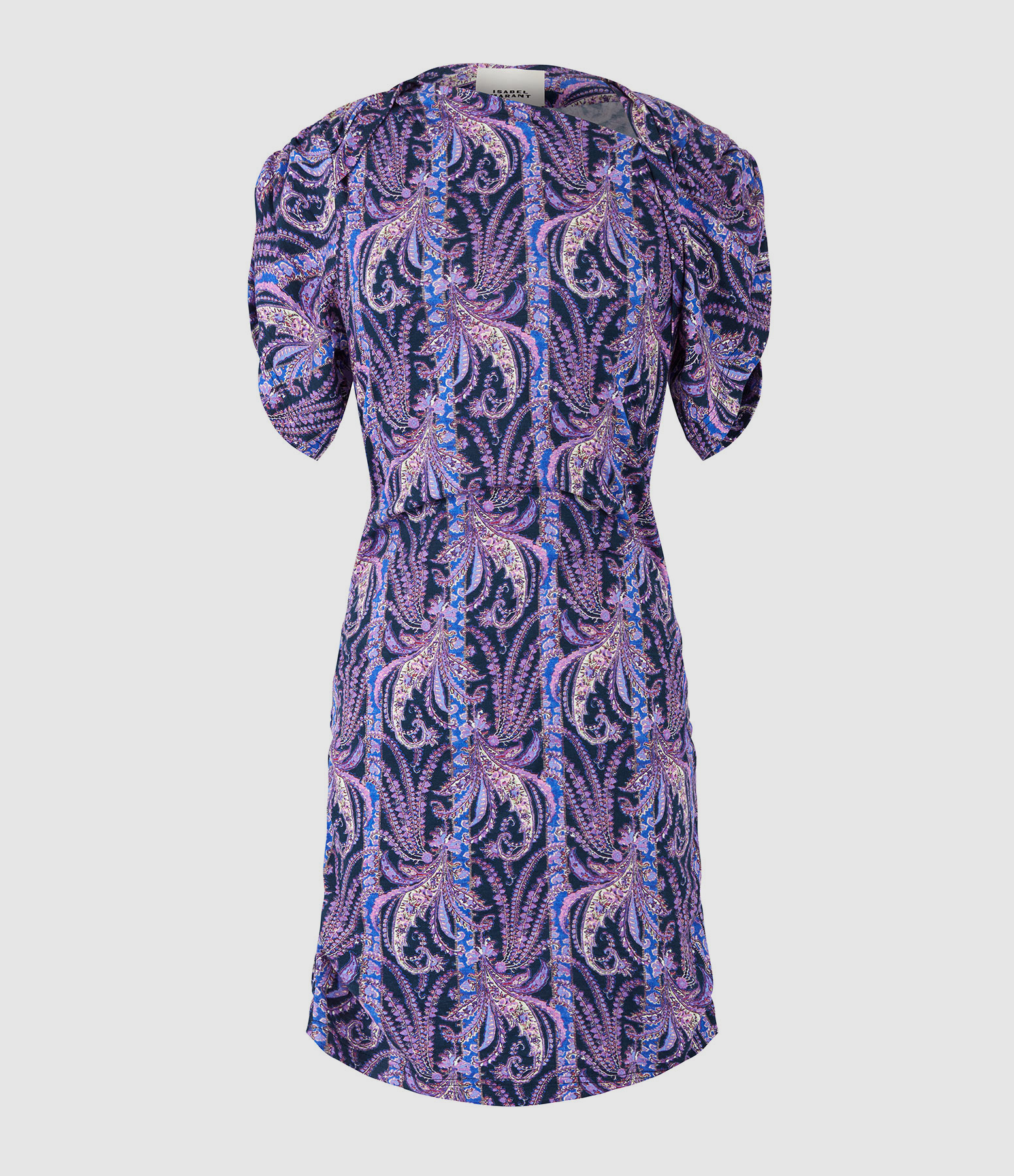 ISABEL MARANT - Robe Sibara Coton Bleu Nuit