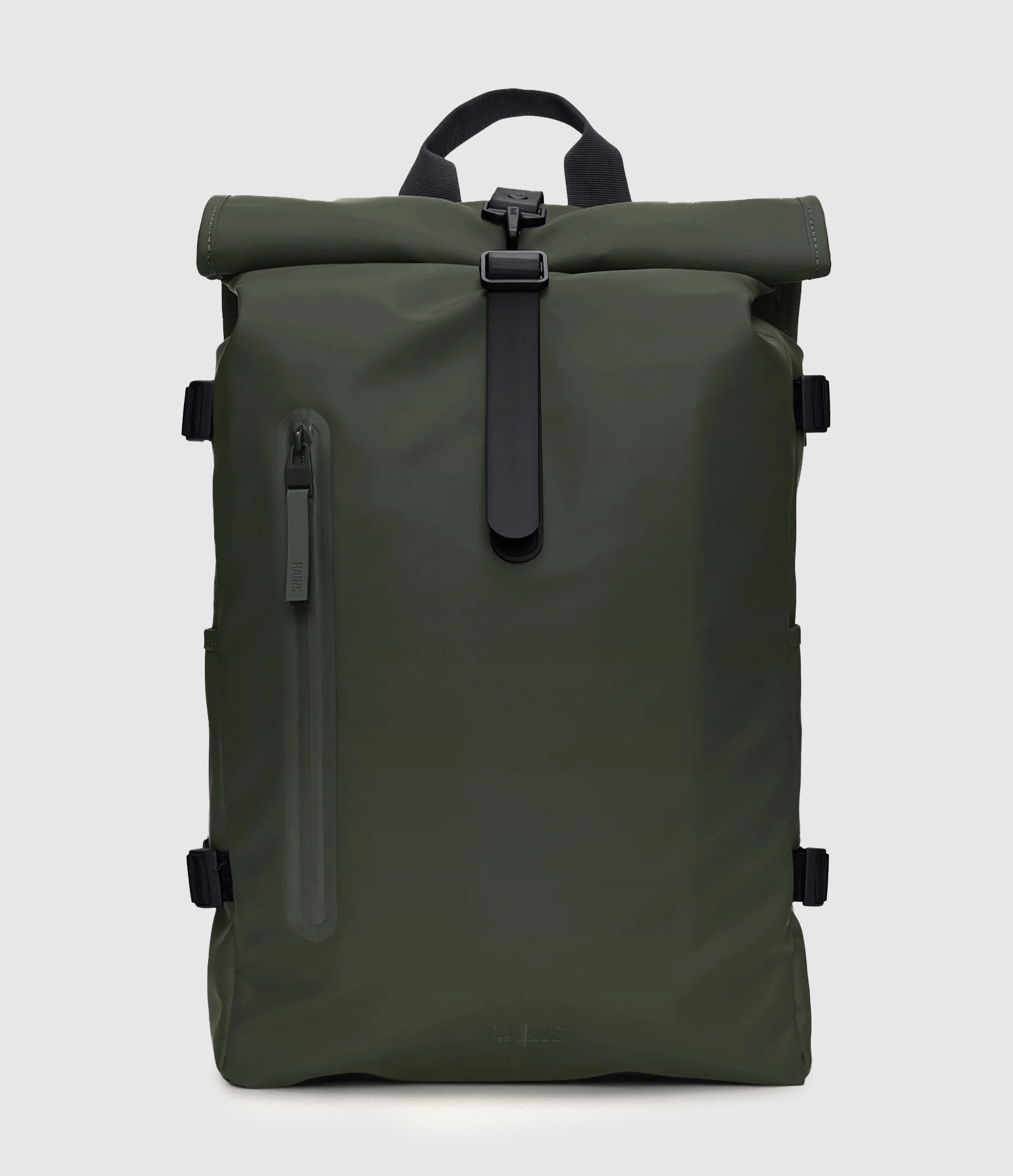 RAINS - Sac A Dos Rolltop Rucksack Large Green