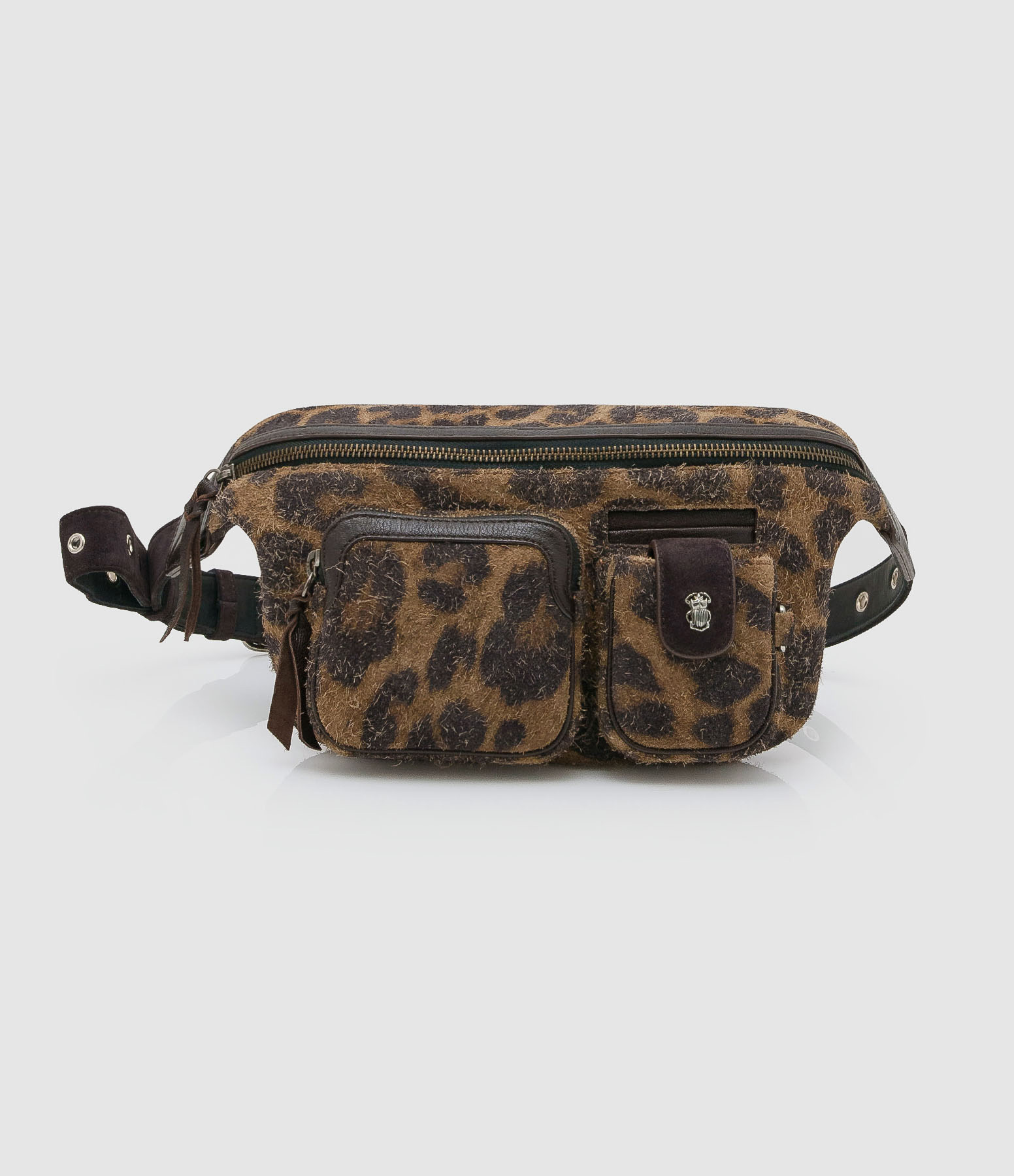 CLARIS VIROT - Sac Banane Cuir Romeo Leo Vintage