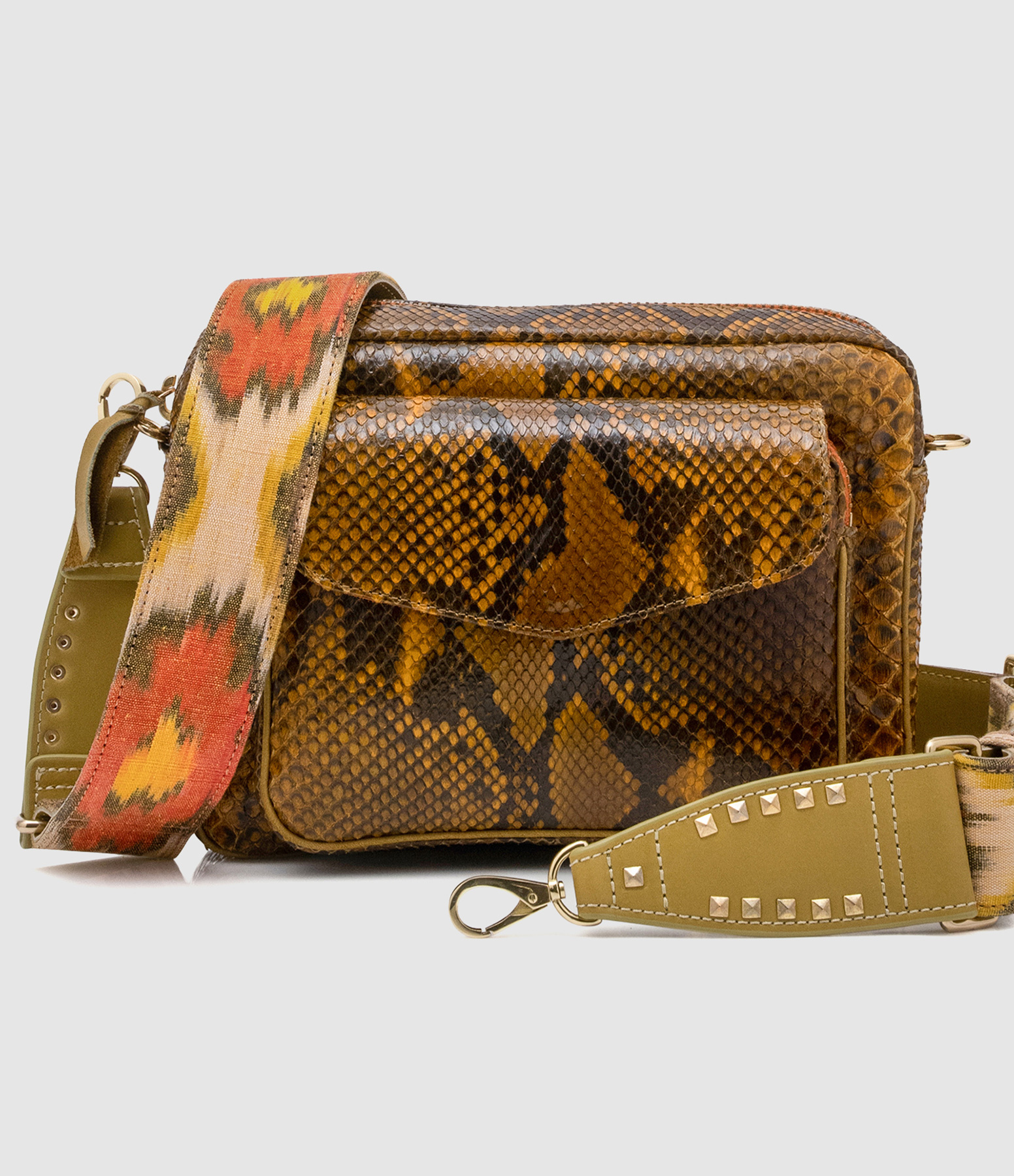 CLARIS VIROT - Sac Python Big Charly Ranch