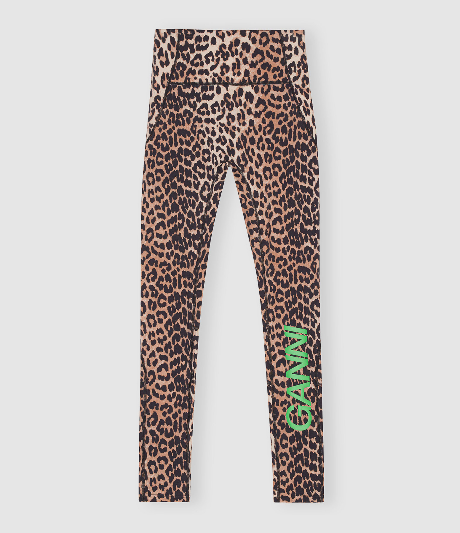 GANNI - Legging Recyclé Léopard