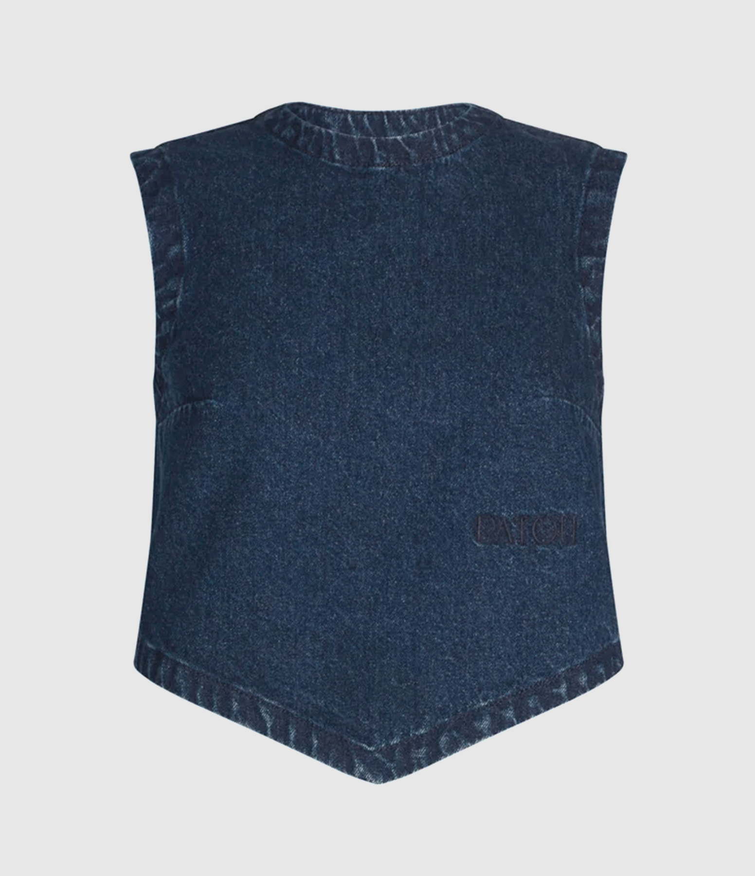 PATOU - Top Foulard Ink Blue