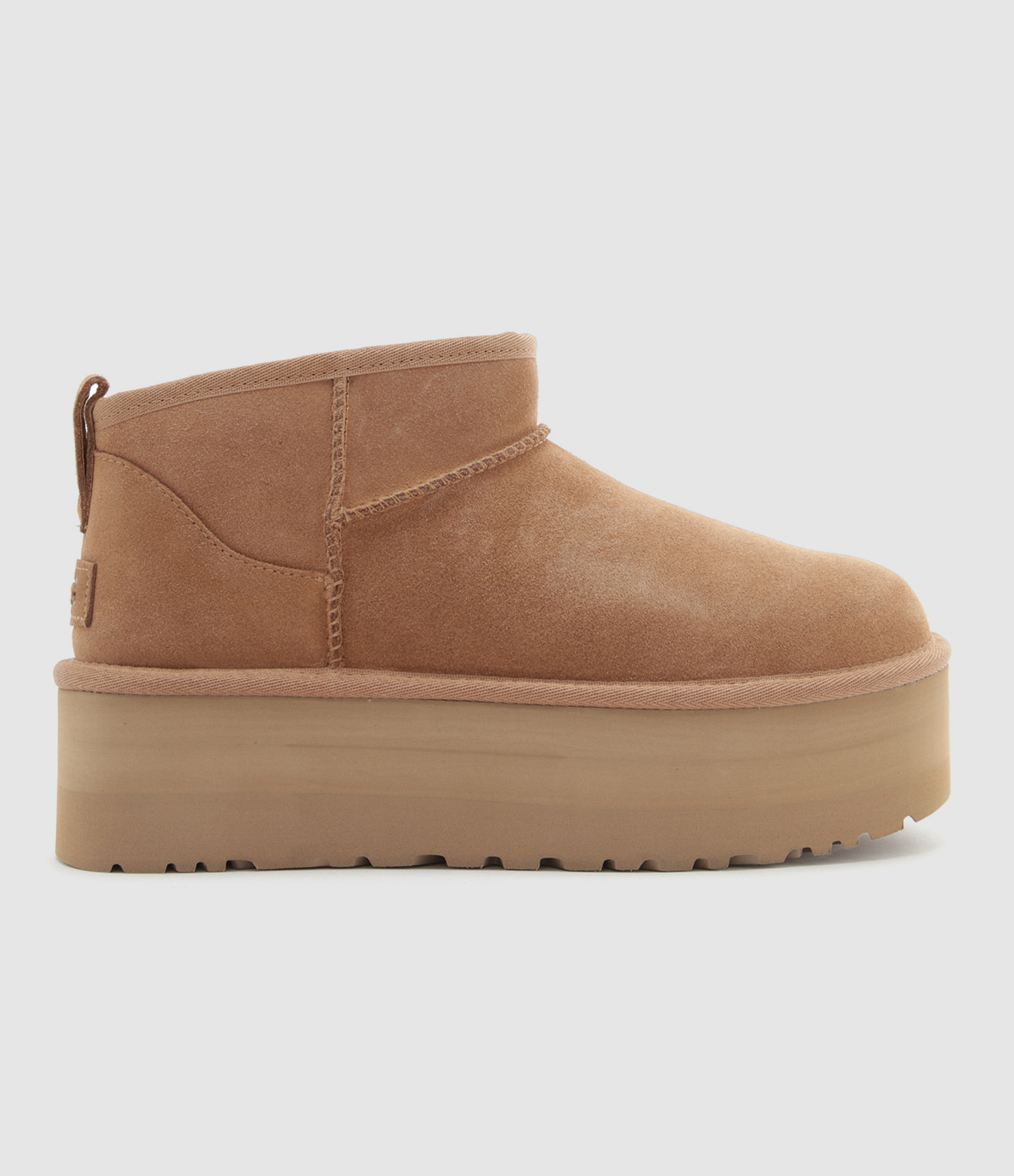 UGG - Boots Classic Ultra Mini Plateforme Chestnut