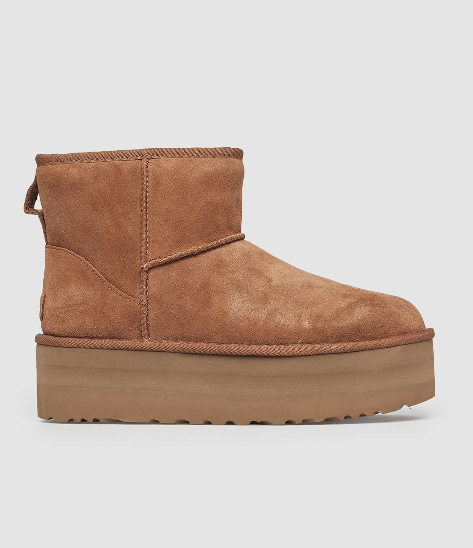UGG - Boots Classic Mini Plateforme Chestnut