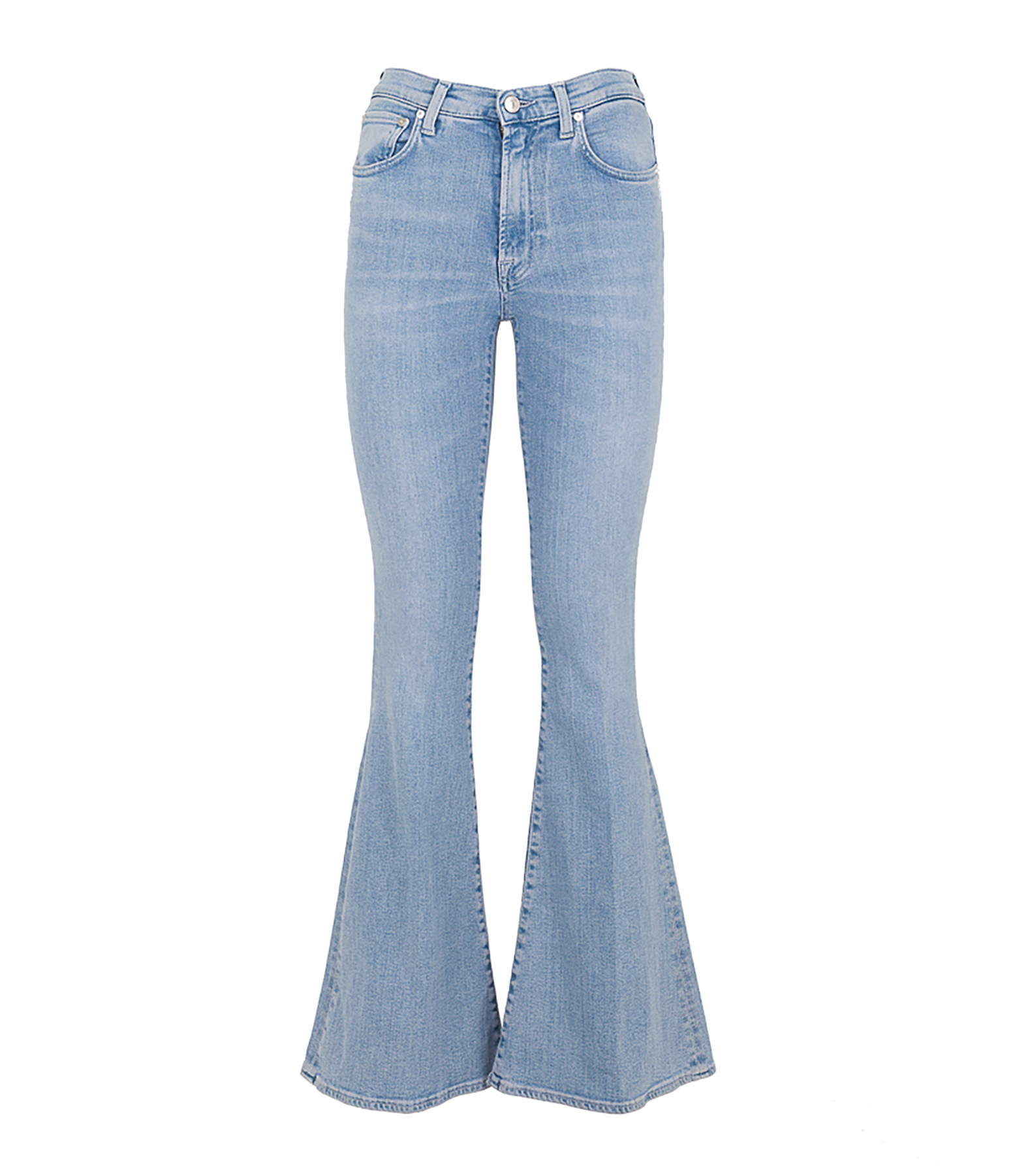 MADE IN TOMBOY - Jean Évasé Ursula Denim Bleu